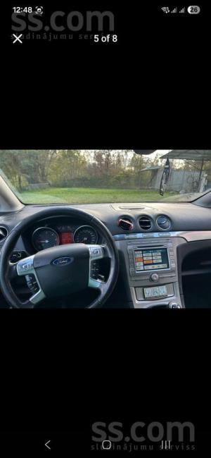 Blue Ford S-Max 2006 in Riga, with an engine capacity of 2.00 L and mileage of 320 thousand km for 2400 €, photo 6 on AUTOMOTO.COM.LV
