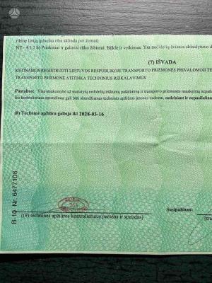 Синий Форд С-Макс 2007 в Вильнюс, объемом двигателя 1.80 л и пробегом 310 тыс. км за 2200 €, фото 19 на AUTOMOTO.COM.LV