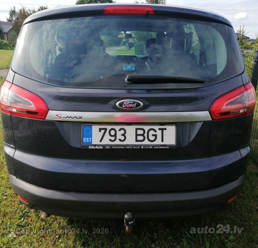 Blue Ford S-Max 2012 in Tartu, with an engine capacity of 2.00 L and mileage of 0 thousand km for 3200 €, photo 8 on AUTOMOTO.COM.LV