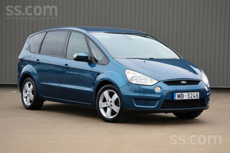 Blue Ford S-Max 2006 in Jelgava, with an engine capacity of 1.80 L and mileage of 0 thousand km for 2750 €, photo 3 on AUTOMOTO.COM.LV