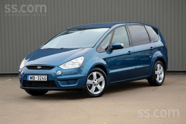 Blue Ford S-Max 2006 in Jelgava, with an engine capacity of 1.80 L and mileage of 0 thousand km for 2450 €, photo 1 on AUTOMOTO.COM.LV