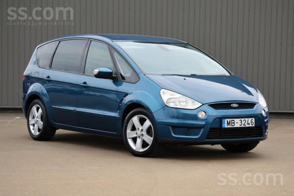 Blue Ford S-Max 2006 in Jelgava, with an engine capacity of 1.80 L and mileage of 0 thousand km for 2450 €, photo 3 on AUTOMOTO.COM.LV