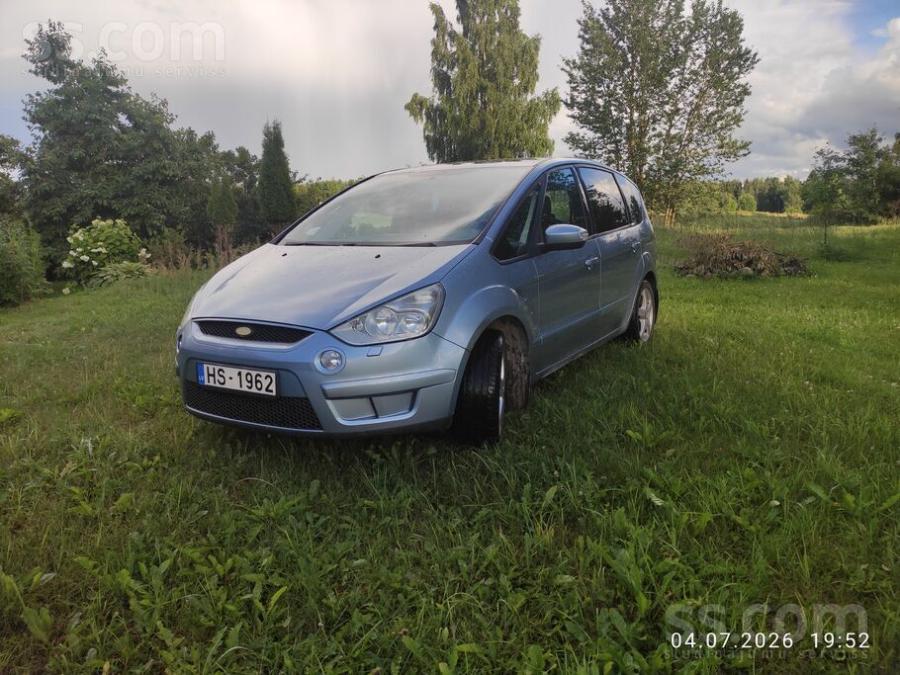 Zils Ford S-Max 2006 Rēzekne, ar dzinēja tilpumu 2.00 L un nobraukumu 320 tūkst. km par 1450 €, foto 1 vietnē AUTOMOTO.COM.LV