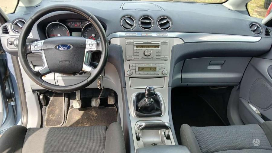 Zils Ford S-Max 2006 Jurbarkas, ar dzinēja tilpumu 2.00 L un nobraukumu 299 tūkst. km par 1499 €, foto 12 vietnē AUTOMOTO.COM.LV