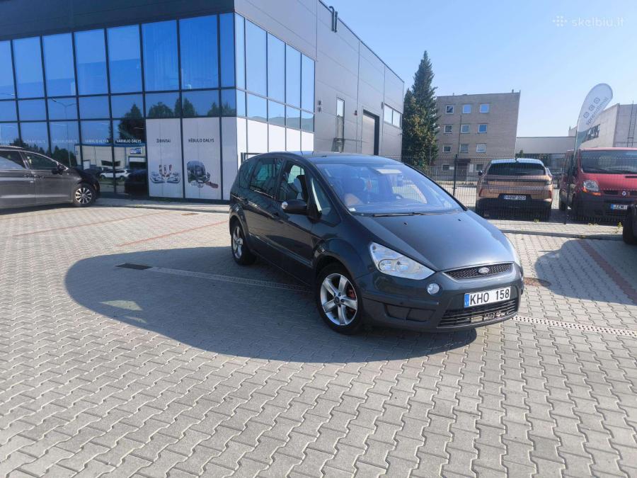 Zils Ford S-Max 2006 Šauļi, ar dzinēja tilpumu 2.00 L un nobraukumu 368 tūkst. km par 1699 €, foto 1 vietnē AUTOMOTO.COM.LV