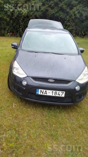 Blue Ford S-Max 2006 in Riga, with an engine capacity of 2.00 L and mileage of 422 thousand km for 1150 €, photo  on AUTOMOTO.COM.LV
