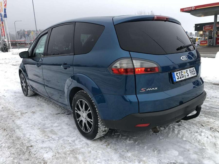 Blue Ford S-Max 2007 in Kaunas, with an engine capacity of 2.00 L and mileage of 257 thousand km for 3200 €, photo 5 on AUTOMOTO.COM.LV