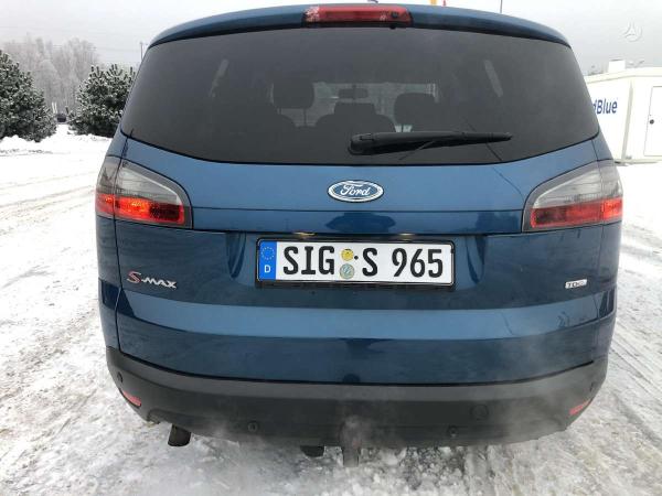 Blue Ford S-Max 2007 in Kaunas, with an engine capacity of 2.00 L and mileage of 257 thousand km for 3200 €, photo 6 on AUTOMOTO.COM.LV