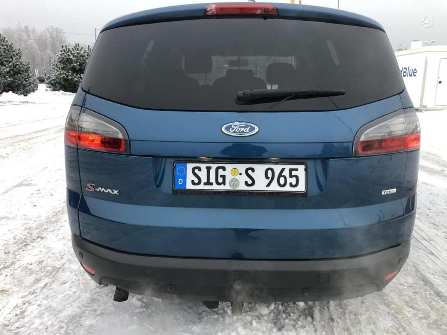 Blue Ford S-Max 2007 in Kaunas, with an engine capacity of 2.00 L and mileage of 257 thousand km for 3200 €, photo 6 on AUTOMOTO.COM.LV
