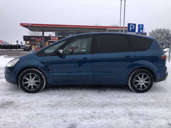 Blue Ford S-Max 2007 in Kaunas, with an engine capacity of 2.00 L and mileage of 257 thousand km for 3200 €, photo 8 on AUTOMOTO.COM.LV