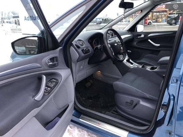 Blue Ford S-Max 2007 in Kaunas, with an engine capacity of 2.00 L and mileage of 257 thousand km for 3200 €, photo 9 on AUTOMOTO.COM.LV