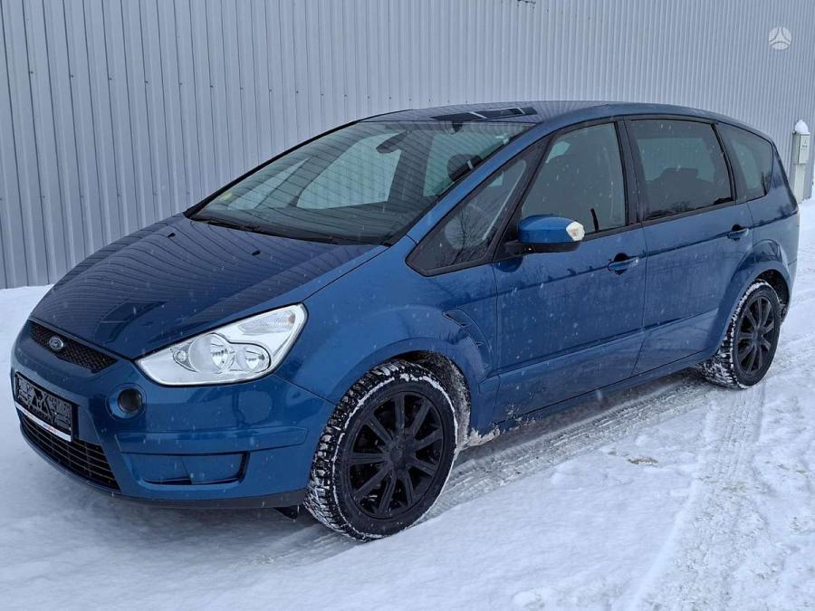 Blue Ford S-Max 2007 in Ukmerge, with an engine capacity of 2.00 L and mileage of 218 thousand km for 3150 €, photo 1 on AUTOMOTO.COM.LV