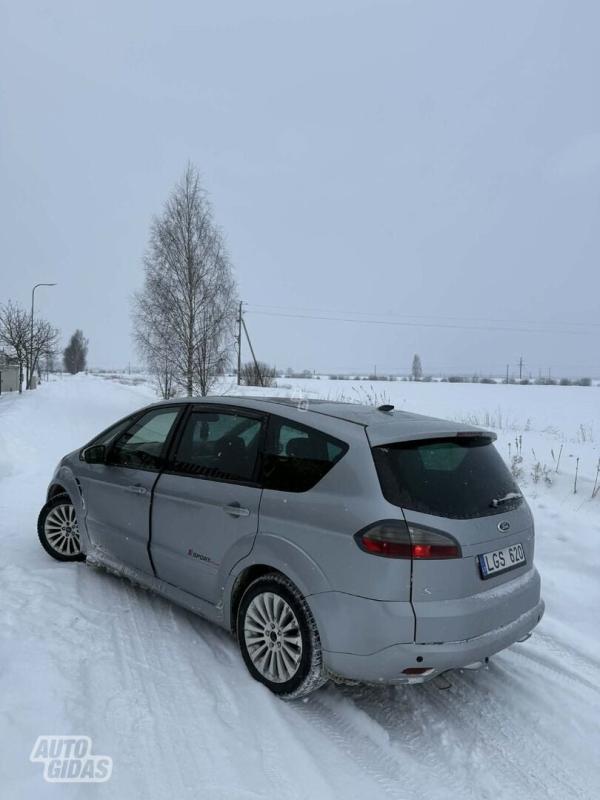 Blue Ford S-Max 2007 in Vilnius, with an engine capacity of 2.00 L and mileage of 300 thousand km for 2050 €, photo 4 on AUTOMOTO.COM.LV
