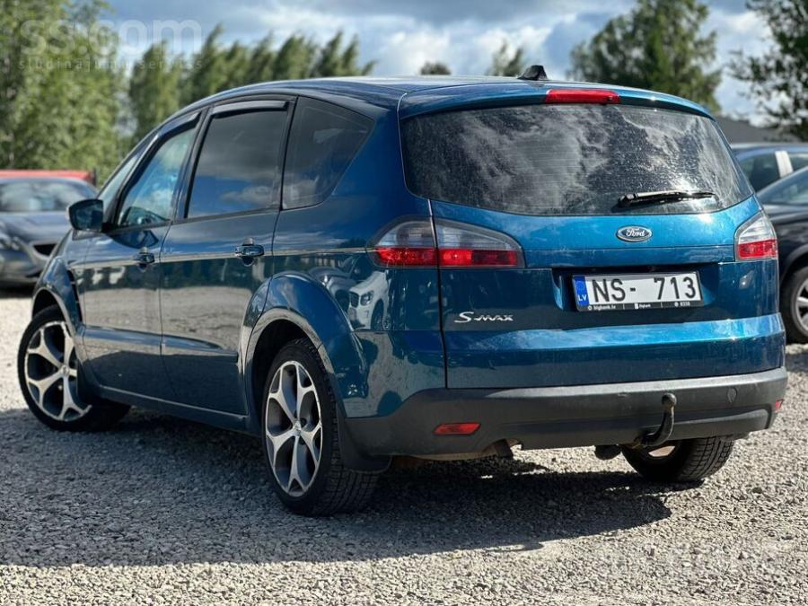 Blue Ford S-Max 2007 in Jelgava, with an engine capacity of 2.00 L and mileage of 0 thousand km for 2300 €, photo 3 on AUTOMOTO.COM.LV