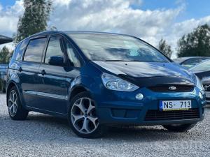 Blue Ford S-Max 2007 in Jelgava, with an engine capacity of 2.00 L and mileage of 0 thousand km for 2300 €, photo 5 on AUTOMOTO.COM.LV