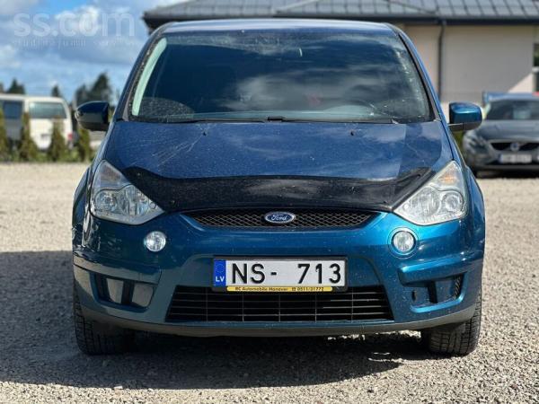 Blue Ford S-Max 2007 in Jelgava, with an engine capacity of 2.00 L and mileage of 0 thousand km for 2300 €, photo 3 on AUTOMOTO.COM.LV