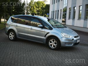 Zils Ford S-Max 2007 Rīga, ar dzinēja tilpumu 2.00 L un nobraukumu 260 tūkst. km par 2200 €, foto 3 vietnē AUTOMOTO.COM.LV