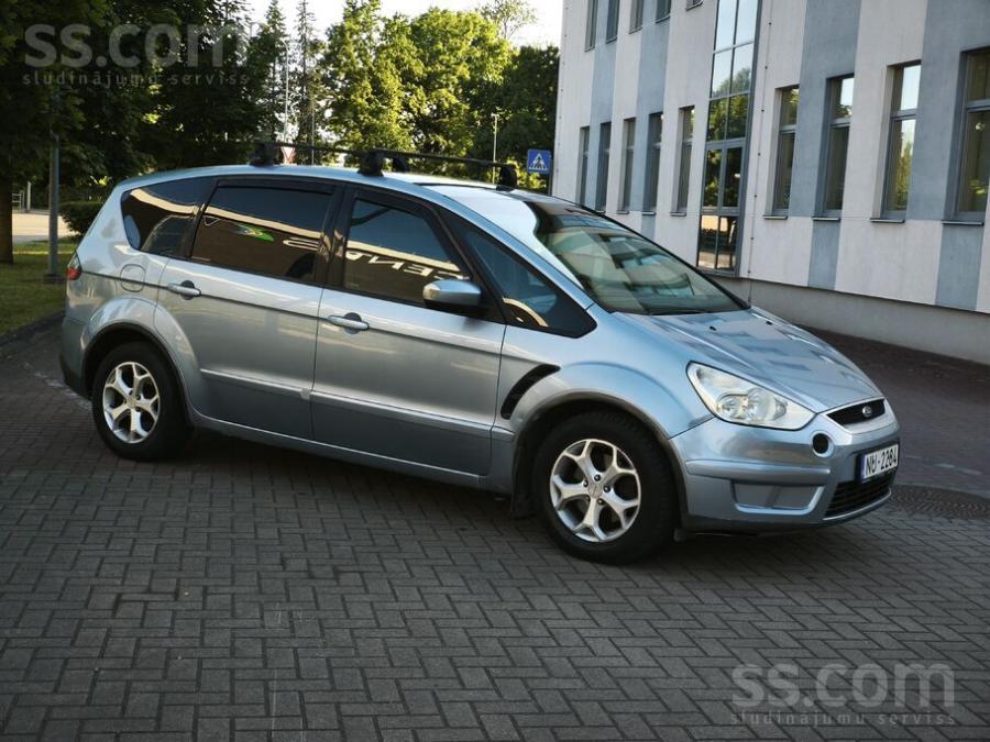 Zils Ford S-Max 2007 Rīga, ar dzinēja tilpumu 2.00 L un nobraukumu 260 tūkst. km par 2200 €, foto 3 vietnē AUTOMOTO.COM.LV