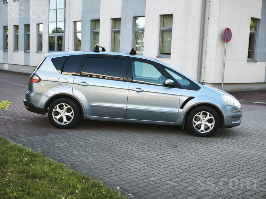 Zils Ford S-Max 2007 Rīga, ar dzinēja tilpumu 2.00 L un nobraukumu 260 tūkst. km par 2200 €, foto 4 vietnē AUTOMOTO.COM.LV