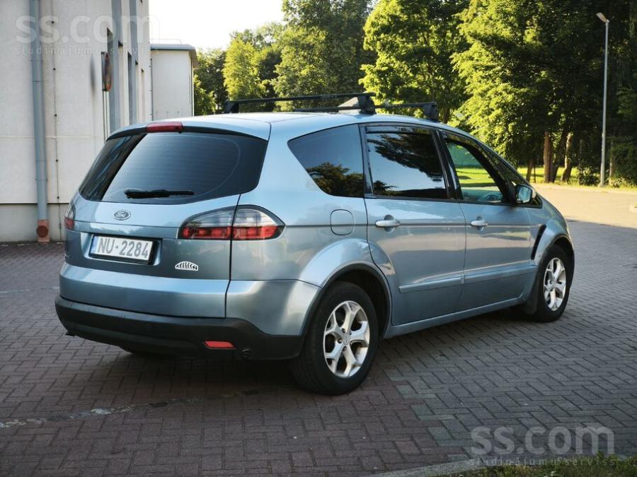 Zils Ford S-Max 2007 Rīga, ar dzinēja tilpumu 2.00 L un nobraukumu 260 tūkst. km par 2200 €, foto 5 vietnē AUTOMOTO.COM.LV
