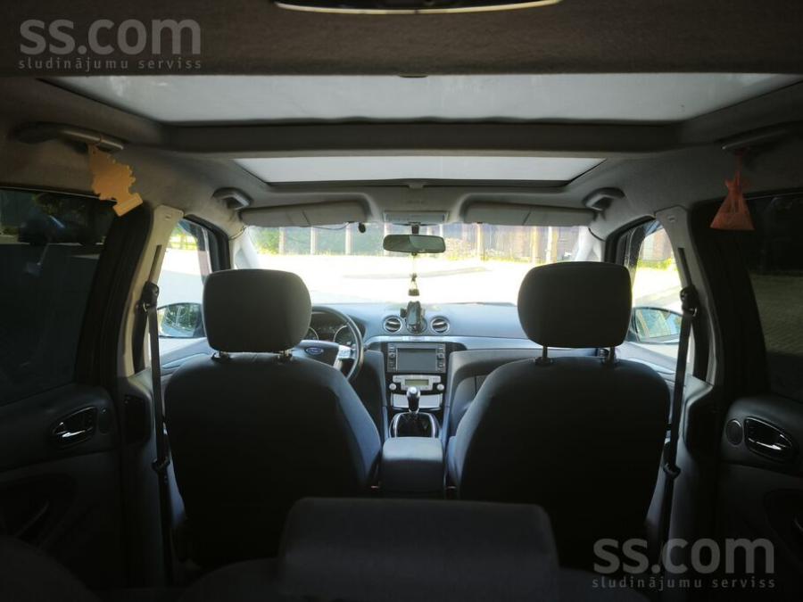 Zils Ford S-Max 2007 Rīga, ar dzinēja tilpumu 2.00 L un nobraukumu 260 tūkst. km par 2200 €, foto 15 vietnē AUTOMOTO.COM.LV