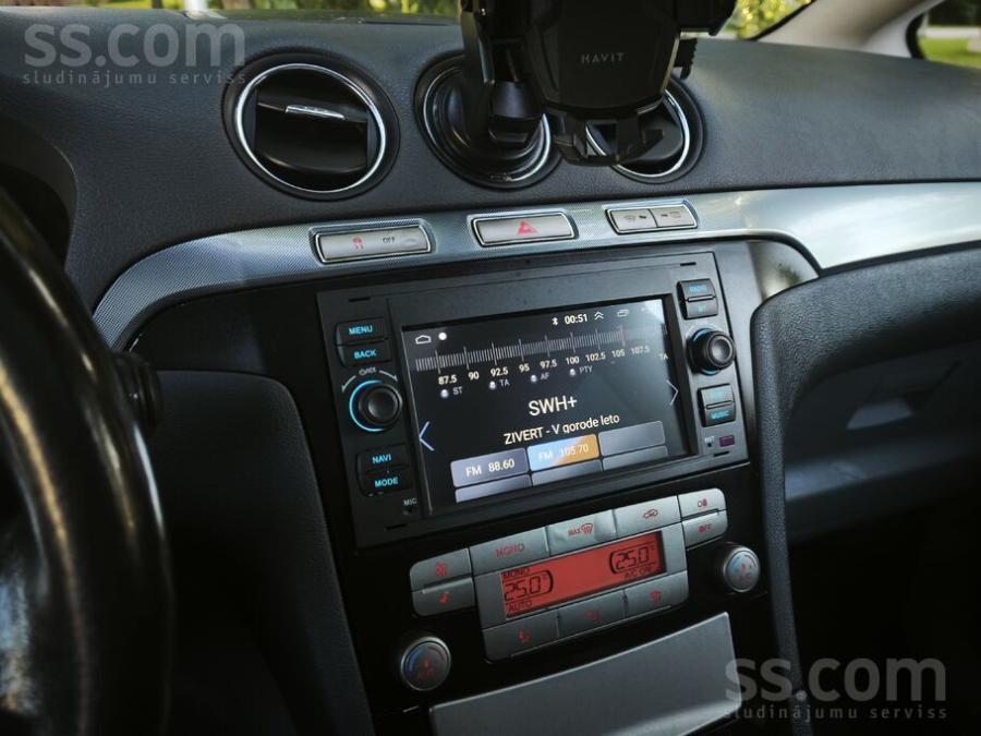 Zils Ford S-Max 2007 Rīga, ar dzinēja tilpumu 2.00 L un nobraukumu 260 tūkst. km par 2200 €, foto 20 vietnē AUTOMOTO.COM.LV