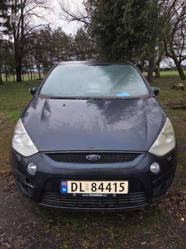 Zils Ford S-Max 2008 Biržai, ar dzinēja tilpumu 2.00 L un nobraukumu 255 tūkst. km par 1050 €, foto 1 vietnē AUTOMOTO.COM.LV
