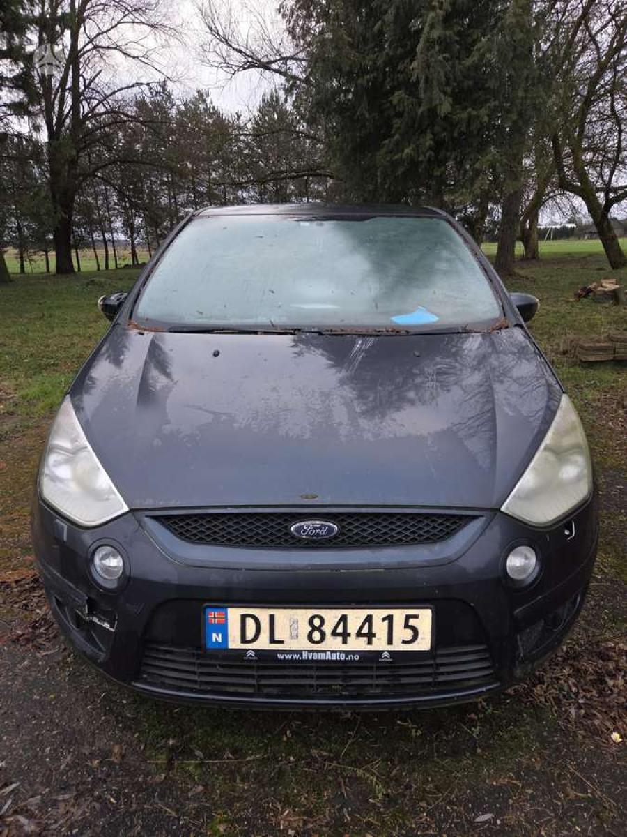 Zils Ford S-Max 2008 Biržai, ar dzinēja tilpumu 2.00 L un nobraukumu 255 tūkst. km par 1050 €, foto 1 vietnē AUTOMOTO.COM.LV