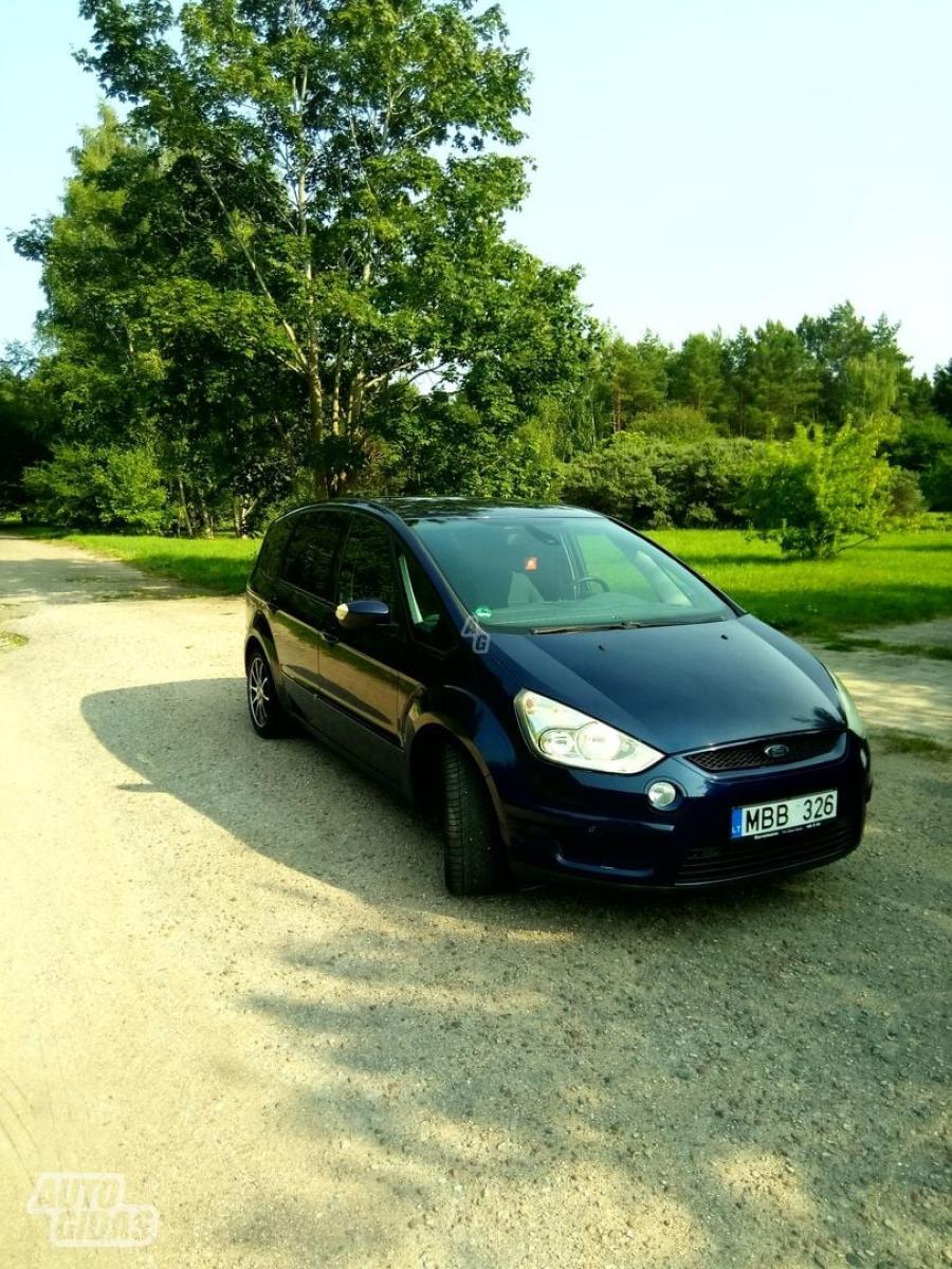 Zils Ford S-Max 2008 Klaipėda, ar dzinēja tilpumu 2.00 L un nobraukumu 320 tūkst. km par 3450 €, foto 3 vietnē AUTOMOTO.COM.LV