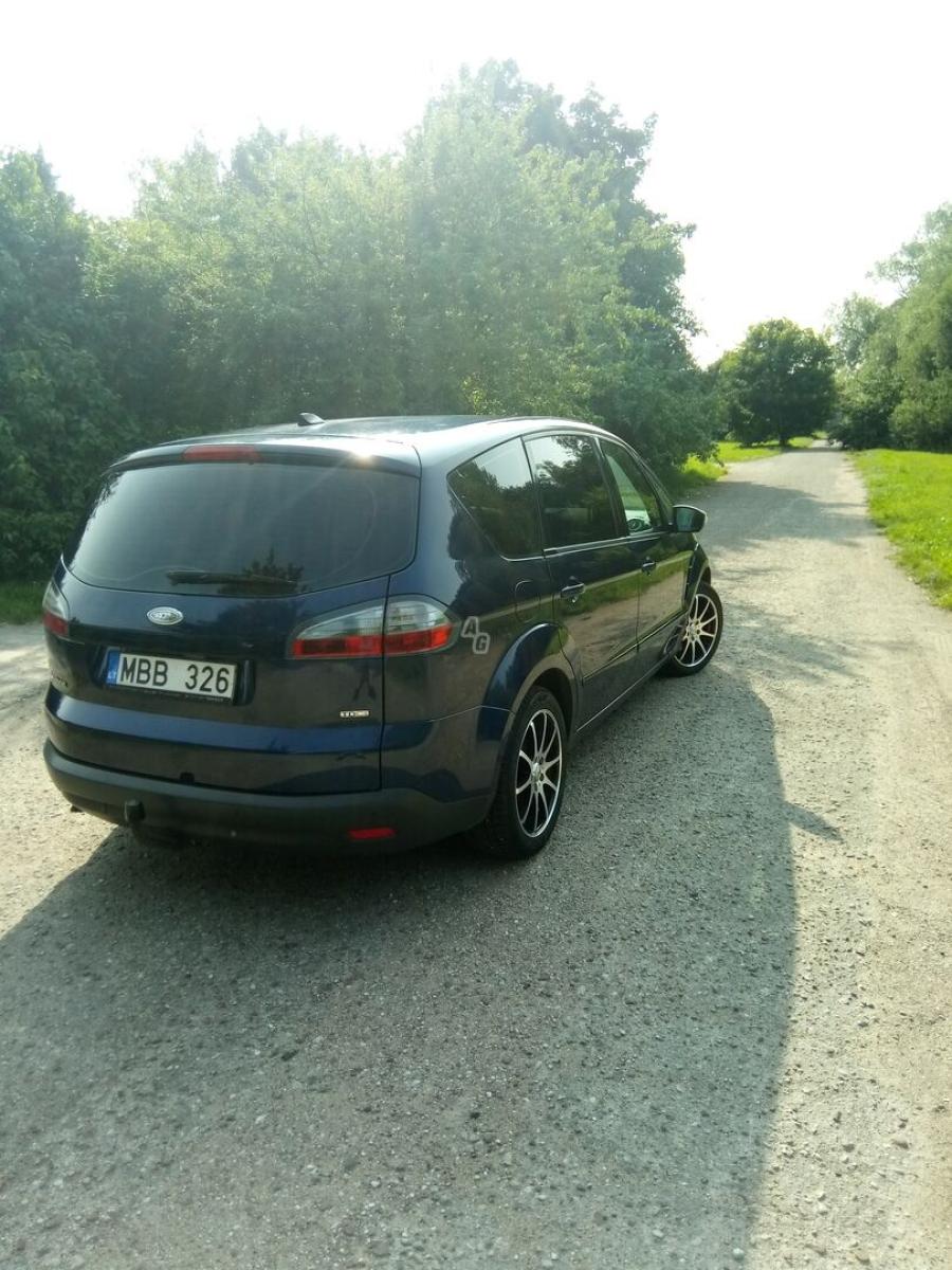 Zils Ford S-Max 2008 Klaipėda, ar dzinēja tilpumu 2.00 L un nobraukumu 320 tūkst. km par 3450 €, foto 4 vietnē AUTOMOTO.COM.LV