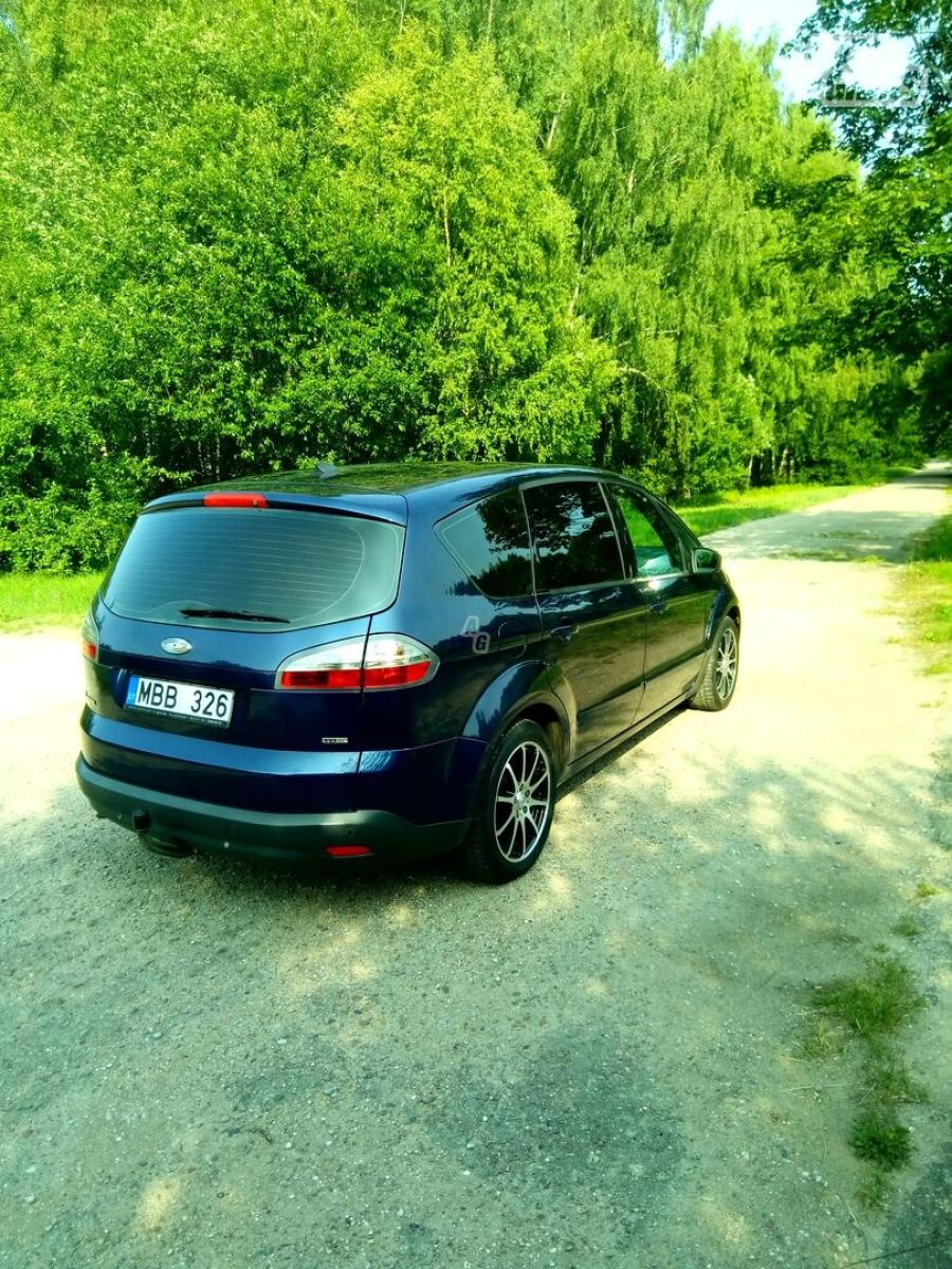 Zils Ford S-Max 2008 Klaipėda, ar dzinēja tilpumu 2.00 L un nobraukumu 320 tūkst. km par 3450 €, foto 6 vietnē AUTOMOTO.COM.LV