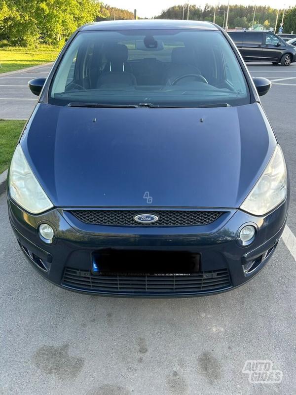 Blue Ford S-Max 2008 in Vilnius, with an engine capacity of 2.00 L and mileage of 252 thousand km for 3200 €, photo 1 on AUTOMOTO.COM.LV