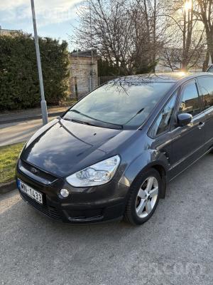 Zils Ford S-Max 2008 Rīga, ar dzinēja tilpumu 2.00 L un nobraukumu 249 tūkst. km par 2300 €, foto  vietnē AUTOMOTO.COM.LV