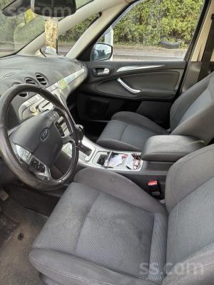 Zils Ford S-Max 2008 Rīga, ar dzinēja tilpumu 2.00 L un nobraukumu 249 tūkst. km par 2300 €, foto 10 vietnē AUTOMOTO.COM.LV