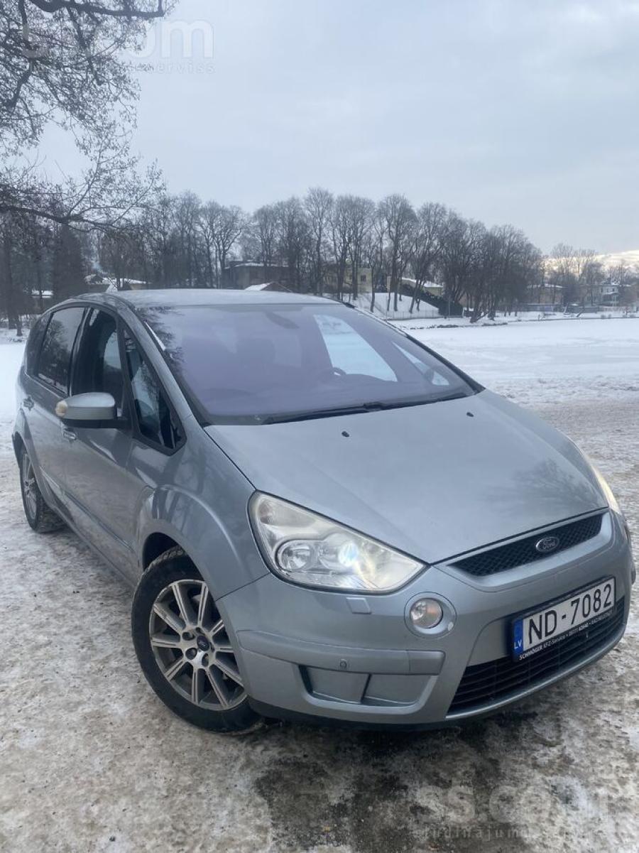 Blue Ford S-Max 2008 in Riga, with an engine capacity of 2.20 L and mileage of 345 thousand km for 3450 €, photo 3 on AUTOMOTO.COM.LV