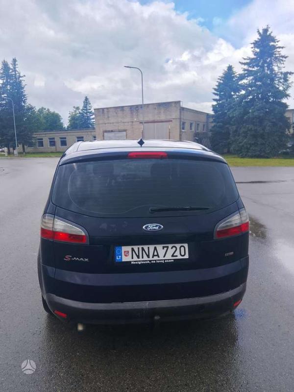 Zils Ford S-Max 2008 Šilalė, ar dzinēja tilpumu 2.00 L un nobraukumu 300 tūkst. km par 2800 €, foto 9 vietnē AUTOMOTO.COM.LV