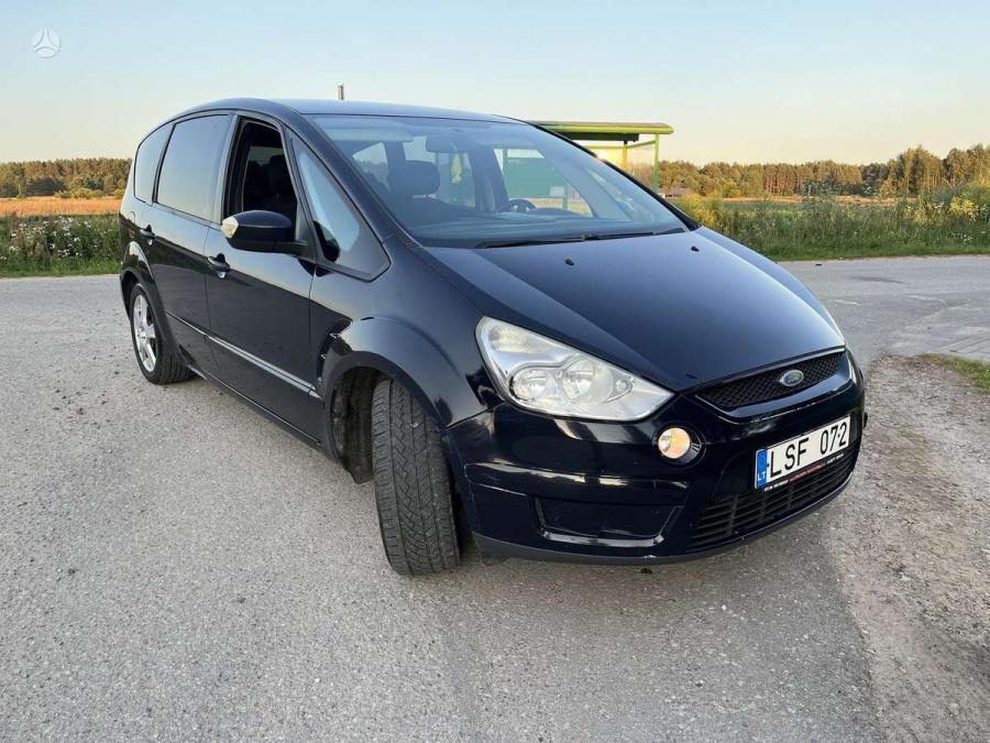 Blue Ford S-Max 2008 in Druskininkai, with an engine capacity of 2.00 L and mileage of 360 thousand km for 2100 €, photo 3 on AUTOMOTO.COM.LV