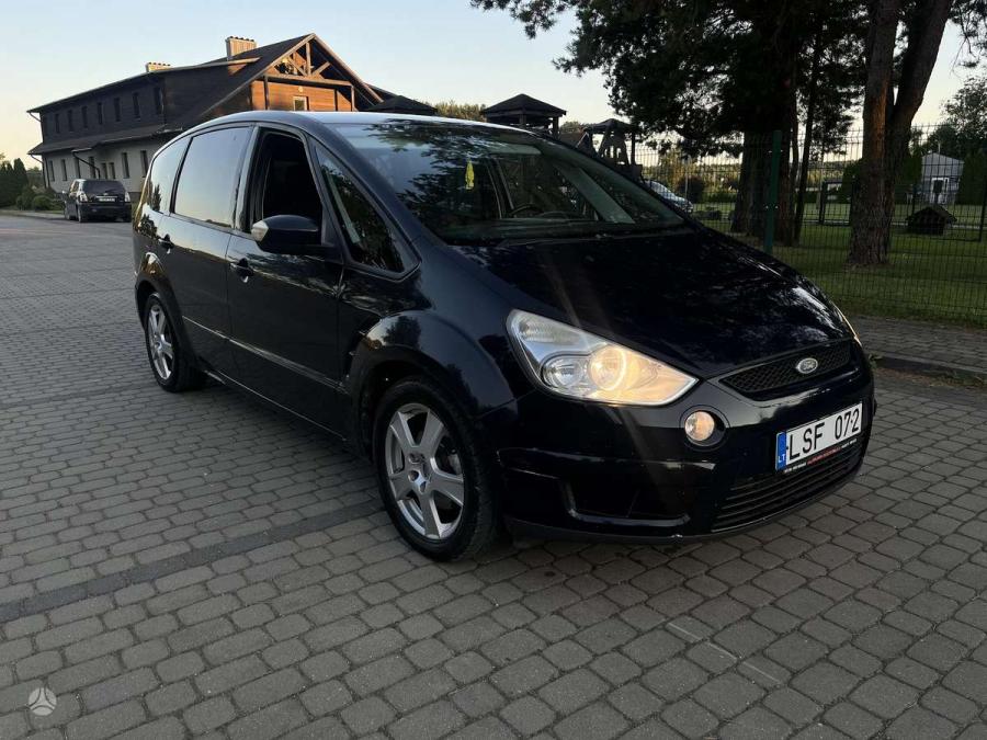 Blue Ford S-Max 2008 in Druskininkai, with an engine capacity of 2.00 L and mileage of 360 thousand km for 2100 €, photo 18 on AUTOMOTO.COM.LV