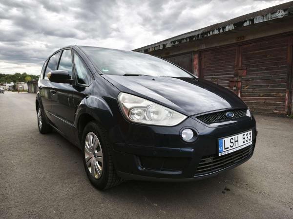 Blue Ford S-Max 2008 in Kaunas, with an engine capacity of 2.00 L and mileage of 319 thousand km for 990 €, photo 1 on AUTOMOTO.COM.LV
