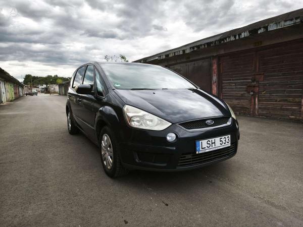 Blue Ford S-Max 2008 in Kaunas, with an engine capacity of 2.00 L and mileage of 319 thousand km for 990 €, photo 4 on AUTOMOTO.COM.LV