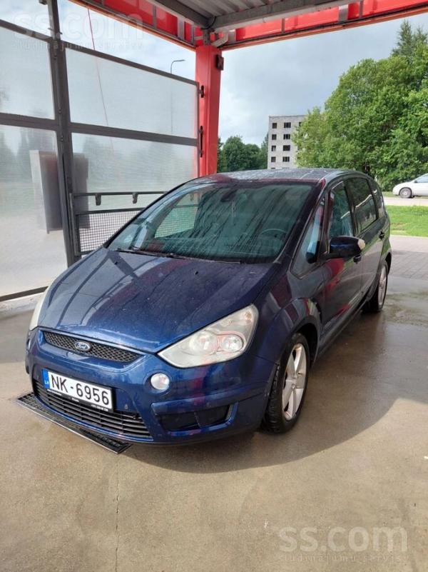 Zils Ford S-Max 2008 Rīga, ar dzinēja tilpumu 2.00 L un nobraukumu 280 tūkst. km par 2990 €, foto 3 vietnē AUTOMOTO.COM.LV