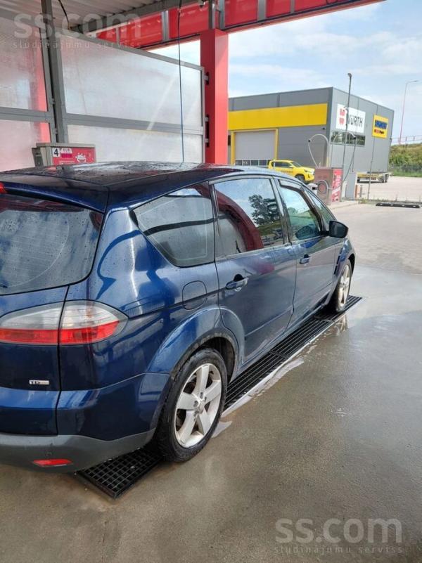 Zils Ford S-Max 2008 Rīga, ar dzinēja tilpumu 2.00 L un nobraukumu 280 tūkst. km par 2990 €, foto 4 vietnē AUTOMOTO.COM.LV