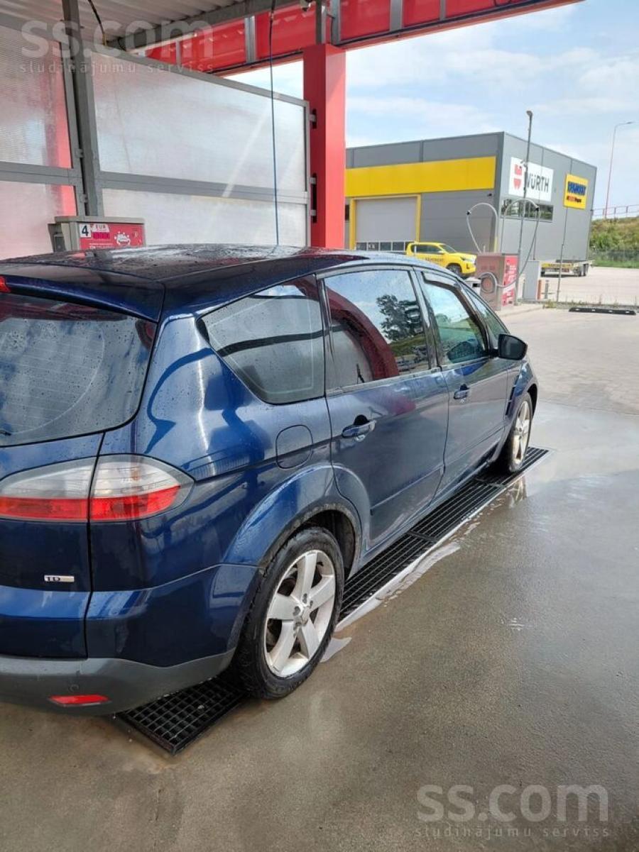 Zils Ford S-Max 2008 Rīga, ar dzinēja tilpumu 2.00 L un nobraukumu 280 tūkst. km par 2990 €, foto 4 vietnē AUTOMOTO.COM.LV