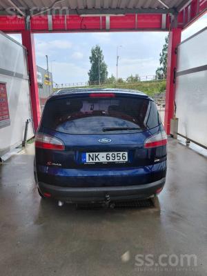 Zils Ford S-Max 2008 Rīga, ar dzinēja tilpumu 2.00 L un nobraukumu 280 tūkst. km par 2990 €, foto 6 vietnē AUTOMOTO.COM.LV