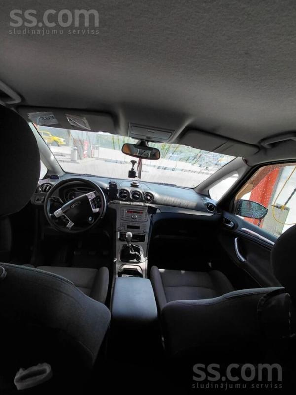Zils Ford S-Max 2008 Rīga, ar dzinēja tilpumu 2.00 L un nobraukumu 280 tūkst. km par 2990 €, foto 10 vietnē AUTOMOTO.COM.LV