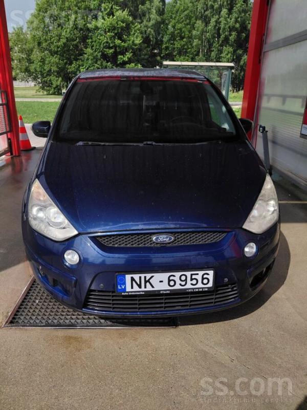 Zils Ford S-Max 2008 Rīga, ar dzinēja tilpumu 2.00 L un nobraukumu 280 tūkst. km par 2990 €, foto 11 vietnē AUTOMOTO.COM.LV