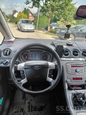 Zils Ford S-Max 2008 Rīga, ar dzinēja tilpumu 2.00 L un nobraukumu 280 tūkst. km par 2990 €, foto 14 vietnē AUTOMOTO.COM.LV