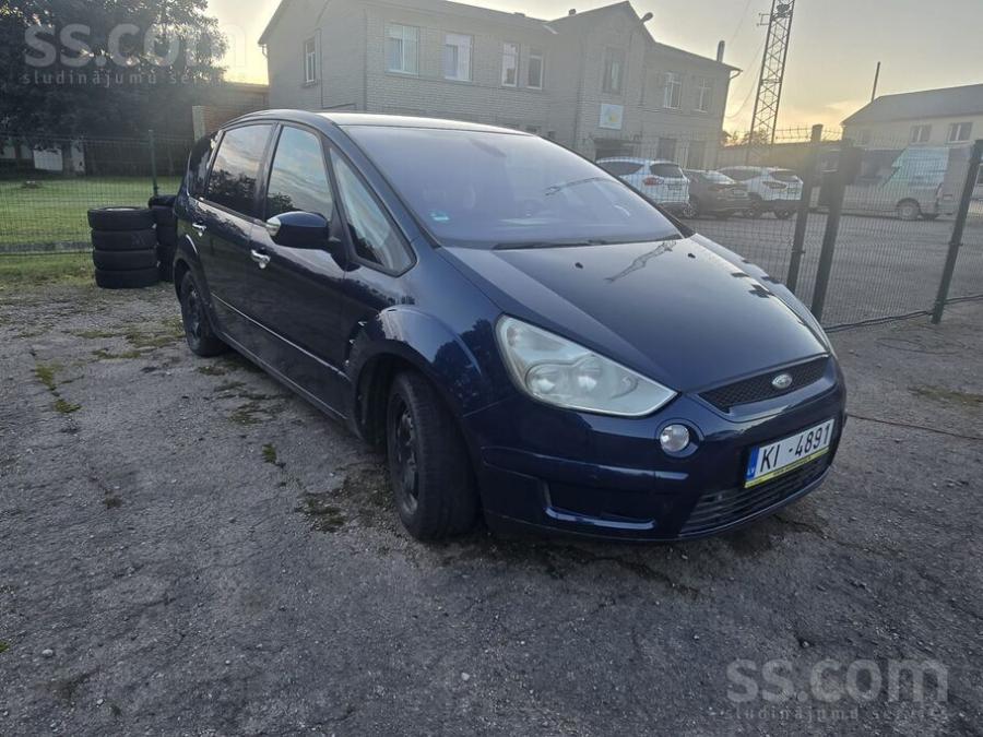 Zils Ford S-Max 2008 Kuldīga, ar dzinēja tilpumu 2.00 L un nobraukumu 274 tūkst. km par 1500 €, foto 3 vietnē AUTOMOTO.COM.LV