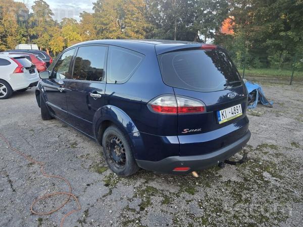 Ford S-Max 2008 Kuldīga vietnē Zils Ford S-Max 2008 Kuldīga, ar dzinēja tilpumu 2.00 L un nobraukumu 274 tūkst. km par 1500 €, foto 4 vietnē AUTOMOTO.COM.LV