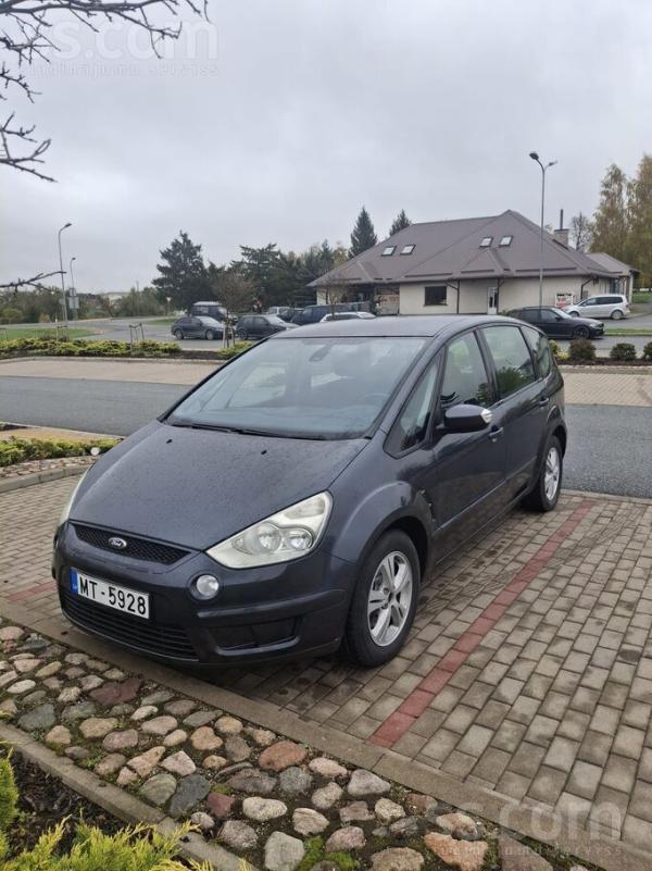 Zils Ford S-Max 2008 Bauska, ar dzinēja tilpumu 1.80 L un nobraukumu 250 tūkst. km par 2550 €, foto 1 vietnē AUTOMOTO.COM.LV